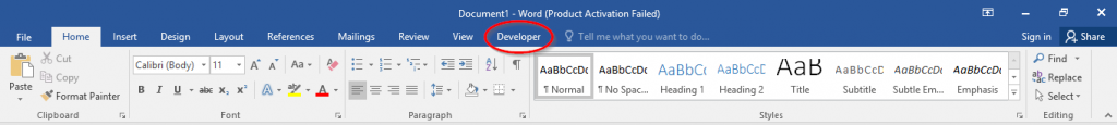 Hướng dẫn cách chèn Checkbox trong Word